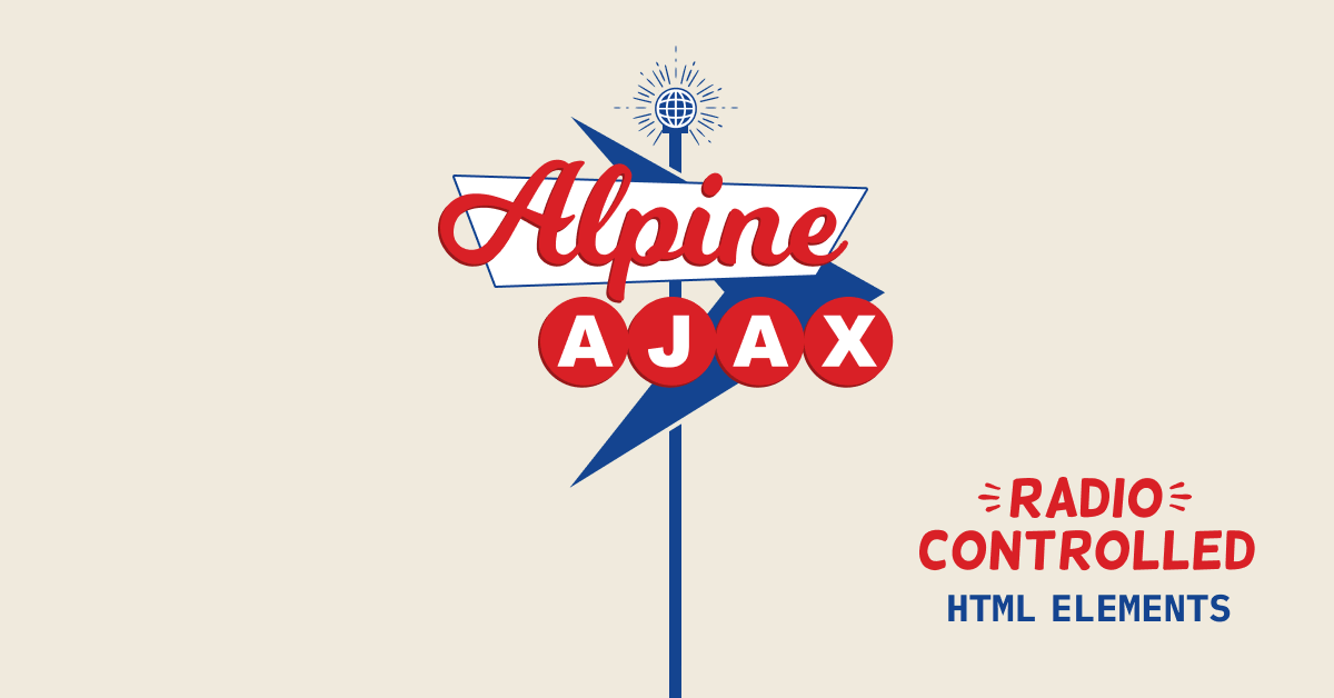 Notifications Alpine AJAX